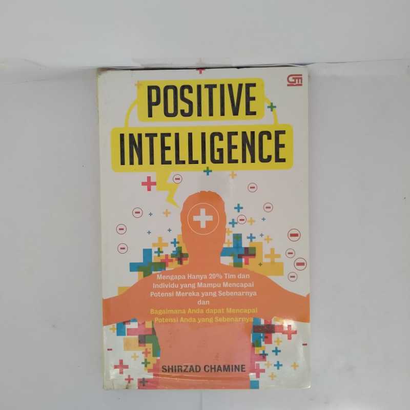 Jual POSITIVE INTELLIGENCE SHIRZAD CHAMINE TIM INDIVIDU MAMPU MENCAPAI ...