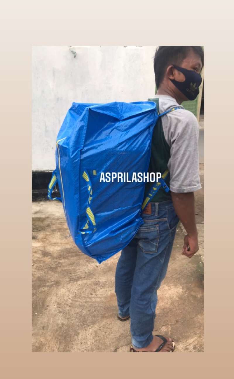 Jual tas barang paket muat banyak tas lipat limited tas angkut barang ...