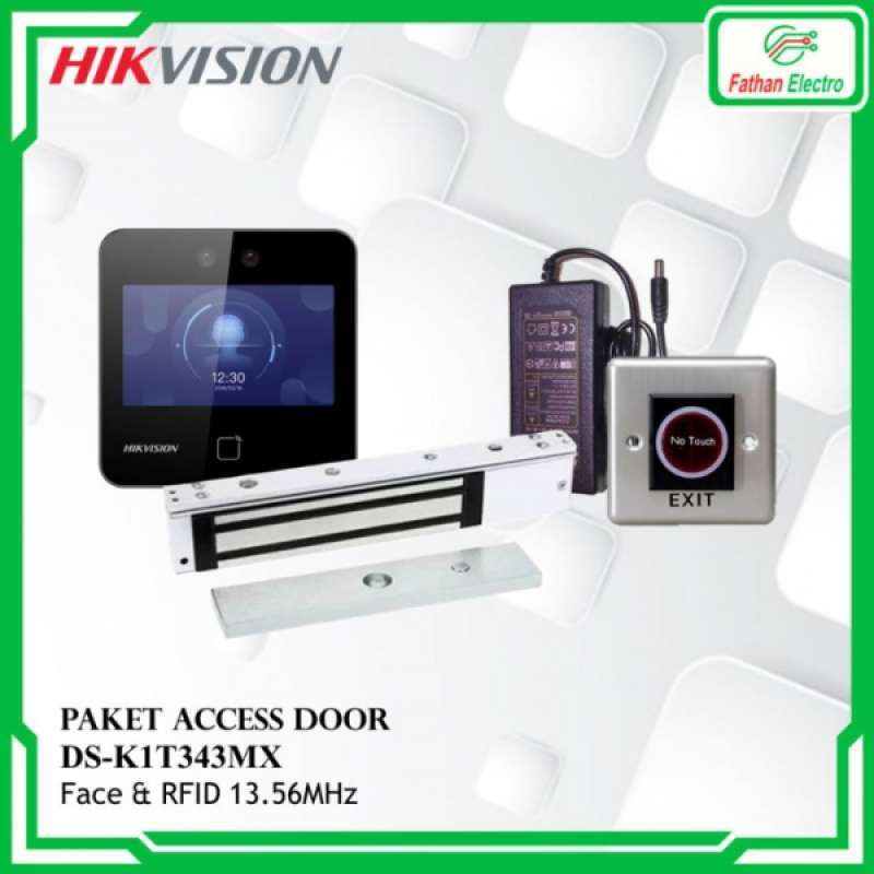 Promo Paket Access Control Face Rfid Hikvision Ds-k1t343mx Diskon 15% ...