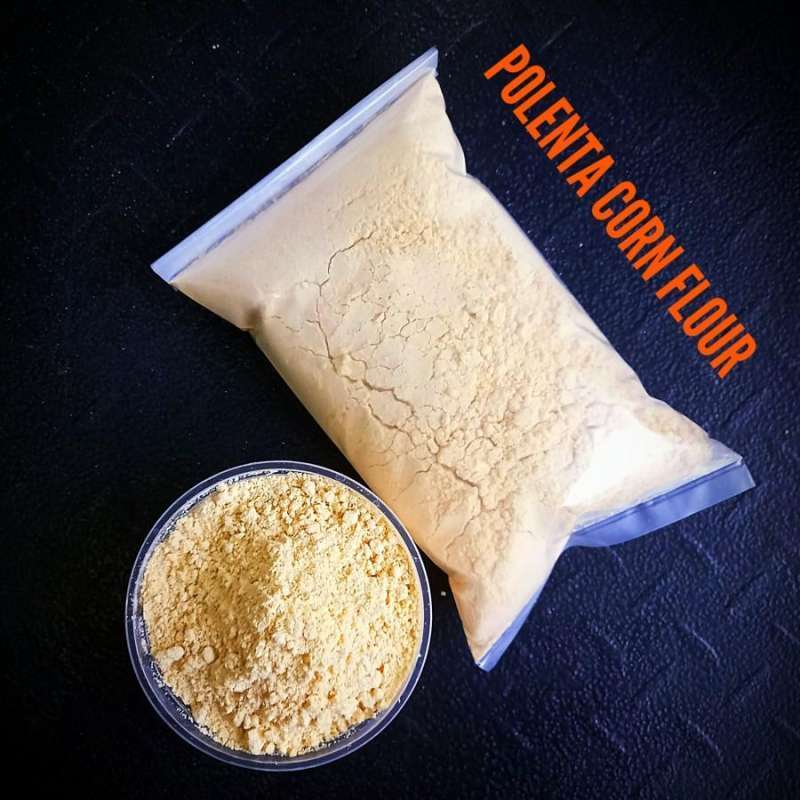 Jual TEPUNG JAGUNG POLENTA - 1 KG & 1 LITER - POLENTA CORN FLOUR ...