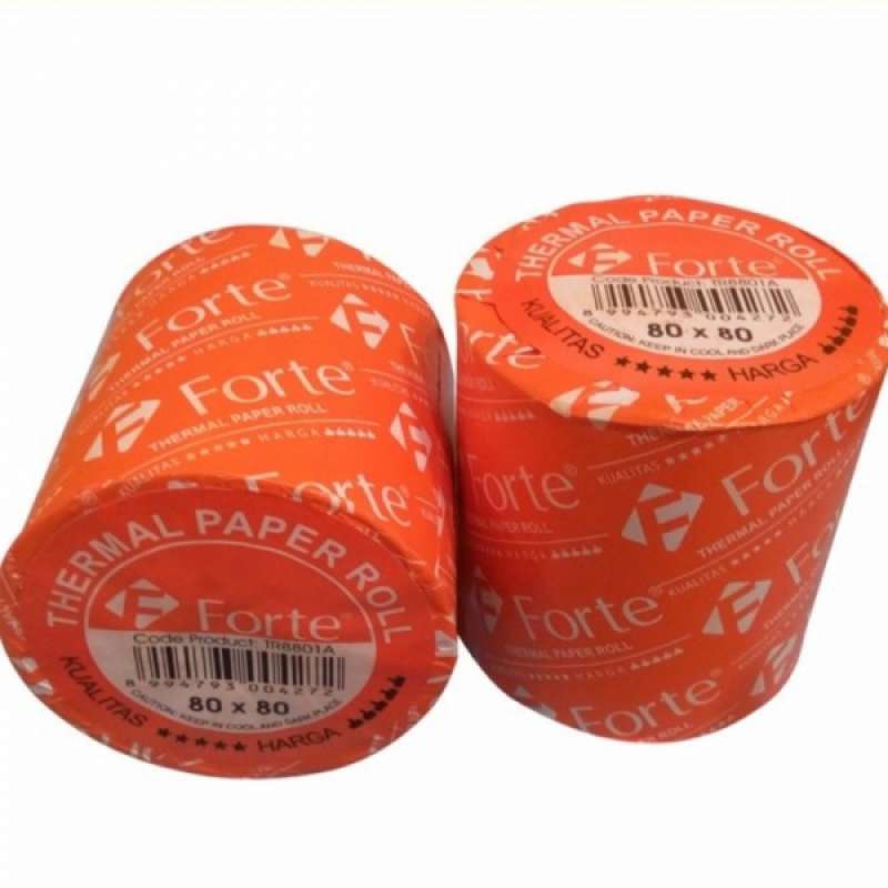 Promo Thermal Paper Roll Forte 80 X 80/kertas Struk Kasir Diskon 15% Di ...