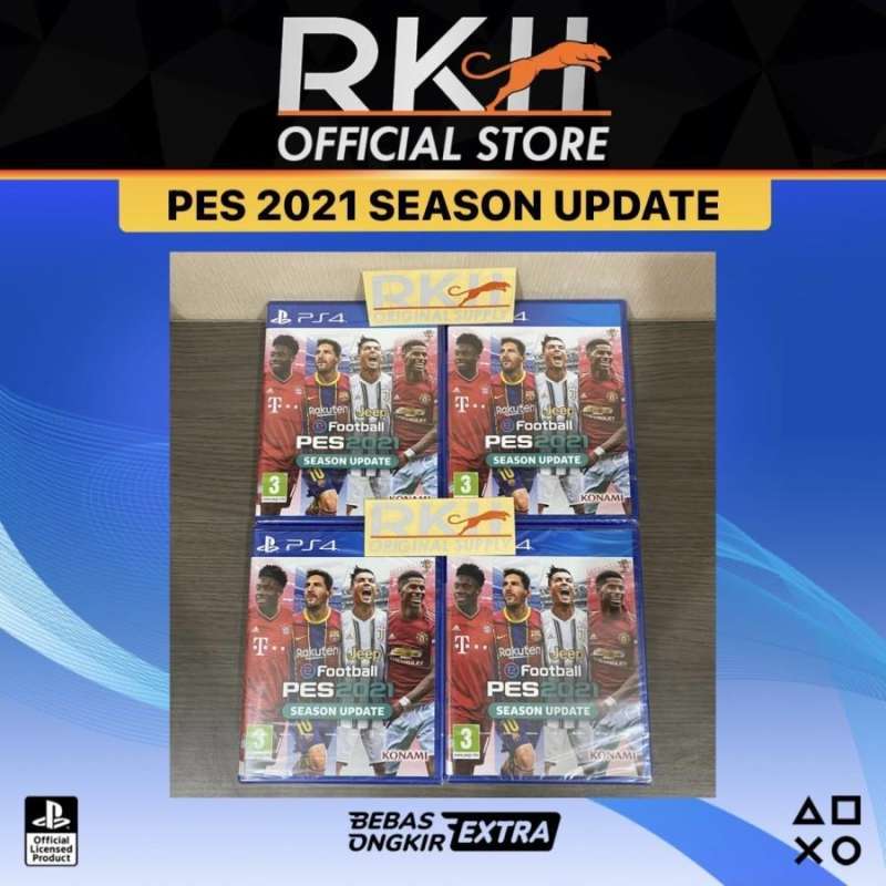 Jual PES 2021 Season Update PS4 / BD Kaset PES2021 PES21 di Seller RKH Store - Mangga Besar ...