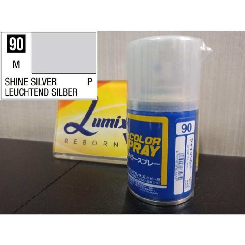 Jual Mr Color Spray S-90 Shine Silver - HOBBY S90 Cat Spray Can Gundam ...