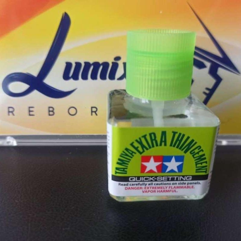 Jual Tamiya Extra Thin Cement Quick Setting ModelKit Gundam Bandai ...