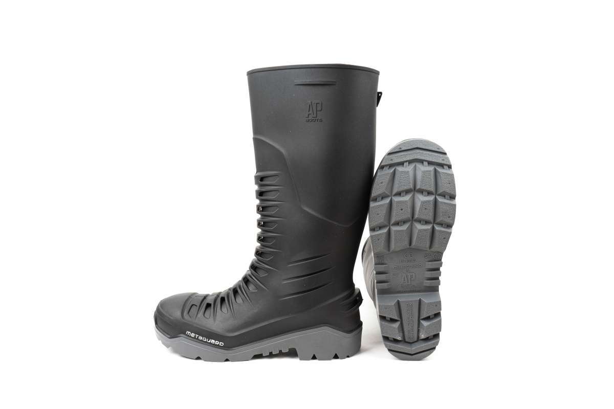 Jual Sepatu Boot Tinggi Ap Boots Metaguard Safety Hitam Proyek ...