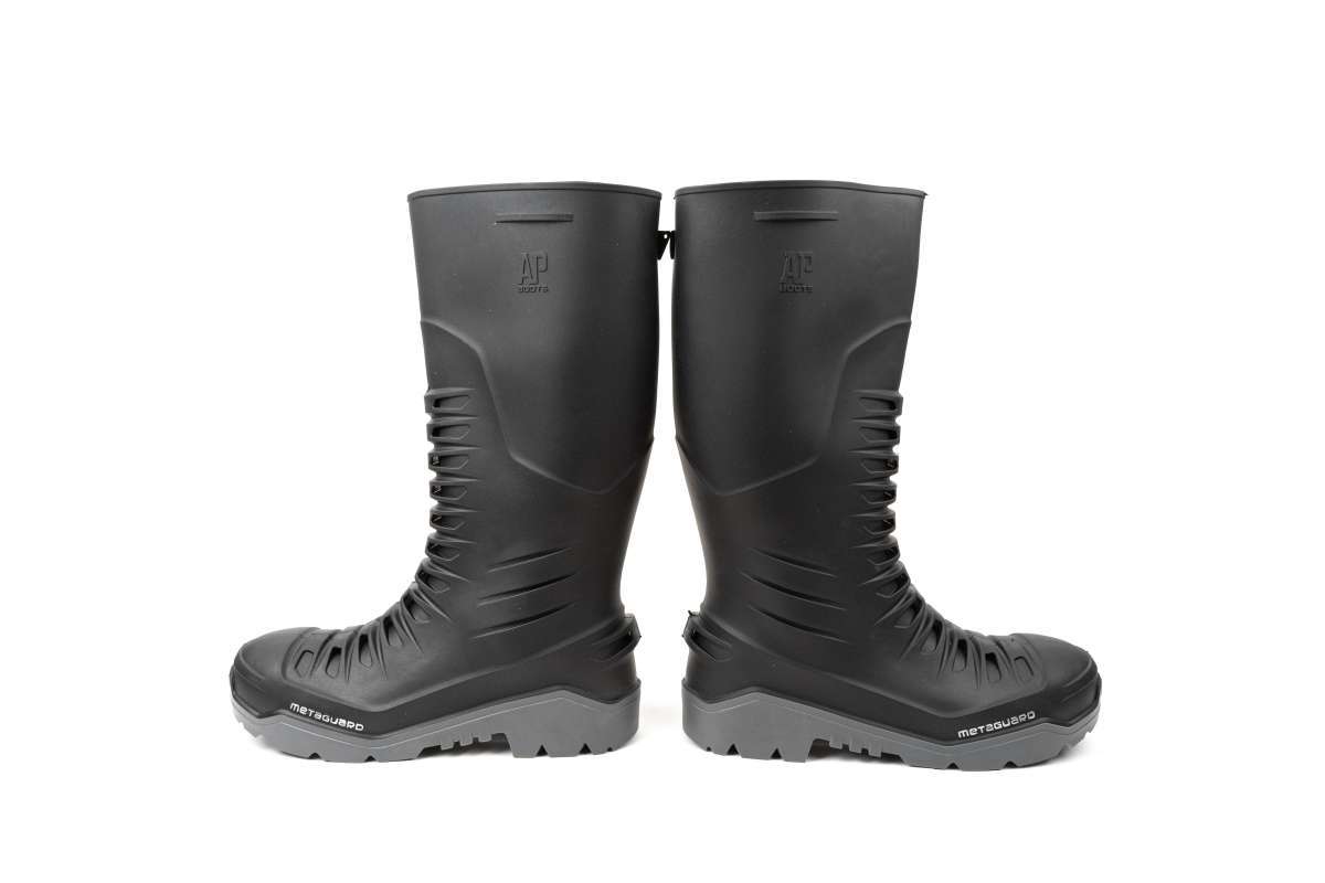 Jual Sepatu Boot Tinggi Ap Boots Metaguard Safety Hitam Proyek ...