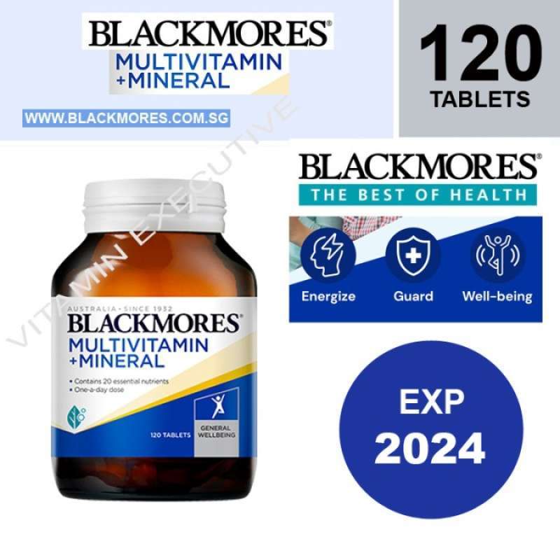 Jual Blackmores Multivitamins + Minerals, 120 Tablets di Seller LARISS-99 - Kedung Pengawas, Kab ...