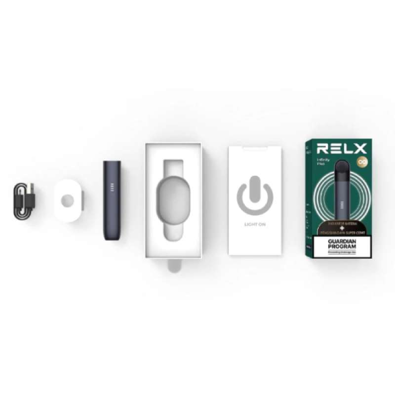 Jual Relx Infinity Plus Device - Black Phantom Di Seller Relx Gd ...