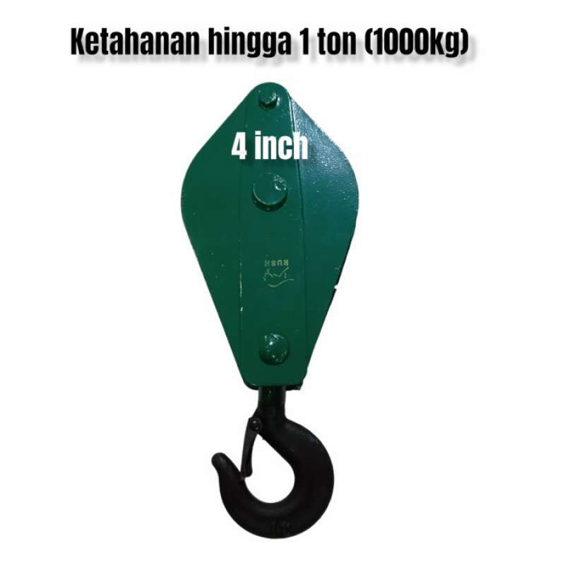 Promo Katrol Kapal Barang 4 Inch | Kerekan Timba Sumur 4 | Timbangan ...