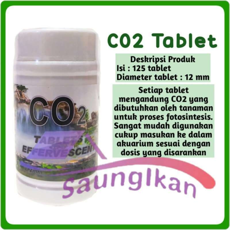 Jual Co2 Tablet Co 2 Fertilizer Aquascape Isi 125 Tablet di Seller ...