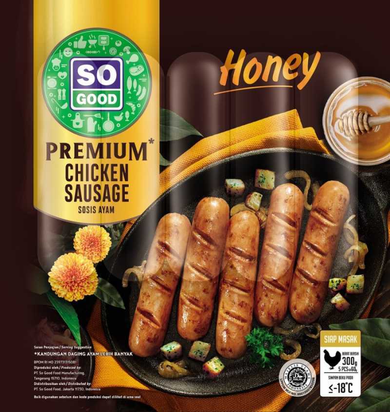 Promo SOSIS AYAM MADU SO GOOD PREMIUM HONEY SAUSAGE 300GR Diskon 13% di ...