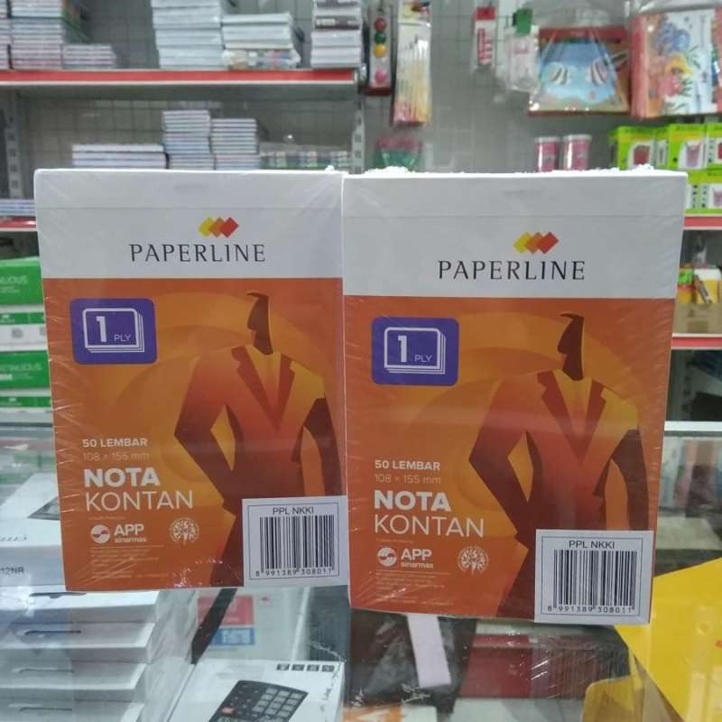 Jual Nota Kontan Kecil 1ply Paperline di Seller ATK Golden - Kab ...