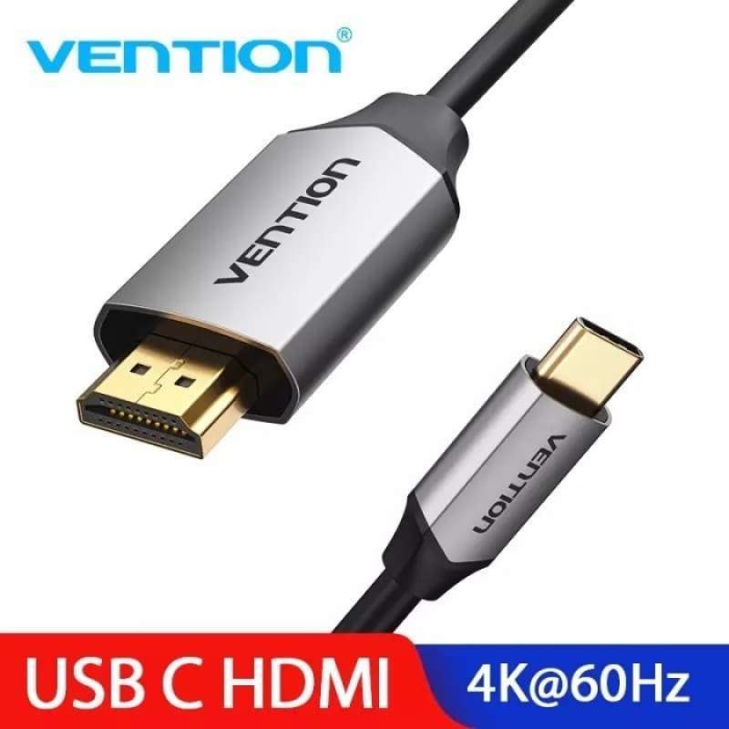 Promo VENTION CGS Type-C to HDMI 2.0 Cable 4K 2180p 60hz 2m ALU-ALLOY ...