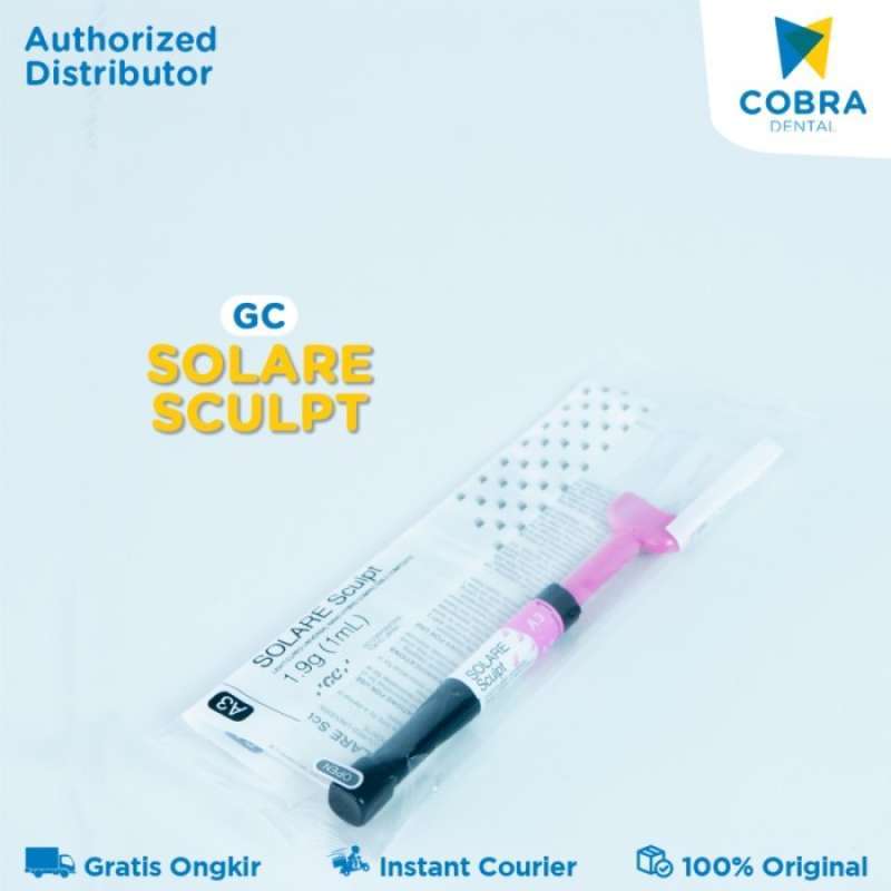Promo Bahan Tambalan Composite Solare Sculpt Syringe A3,5 1.9G (1Ml) Gc ...