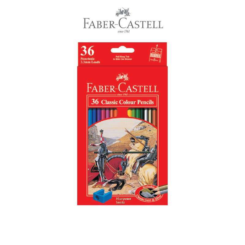 Jual Faber Castell Classic Colour Pencils 36 L di Seller AirMancur ...