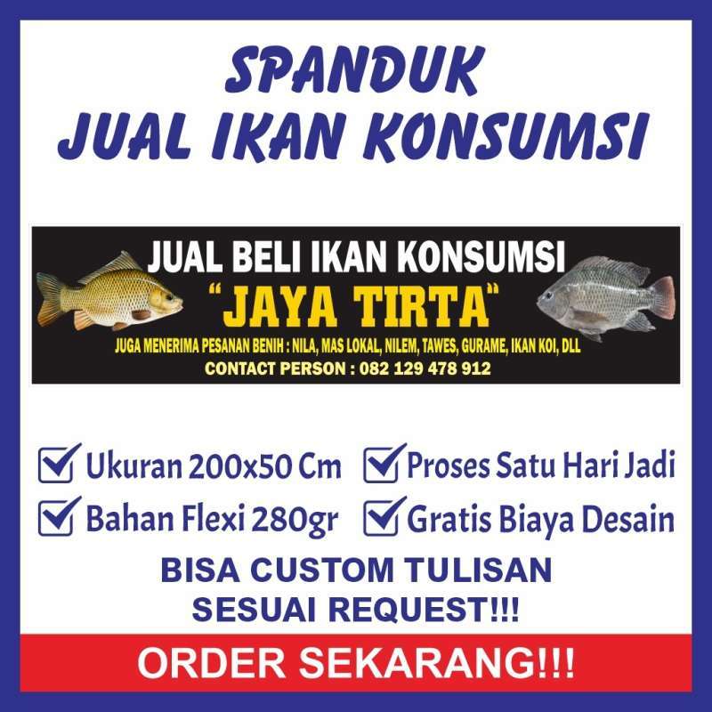 Jual Spanduk Sepanduk Banner Bener Backdrop Plang Promosi Usaha Jual ...