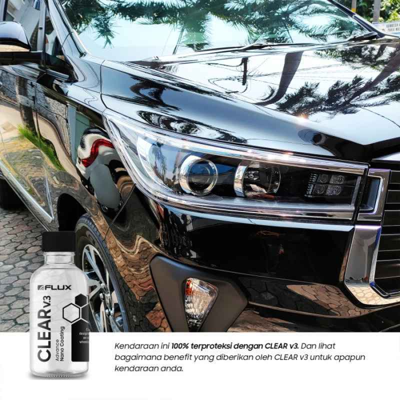 Jual Coating Mobil Motor Flux Clear V3 Nano Ceramic Coating Kit Mobil ...