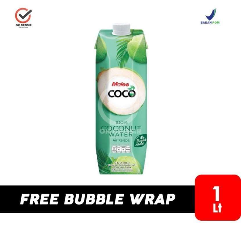 Jual Malee Coconut Water / Air Kelapa (1 Liter) di Seller OKGROSIR ...