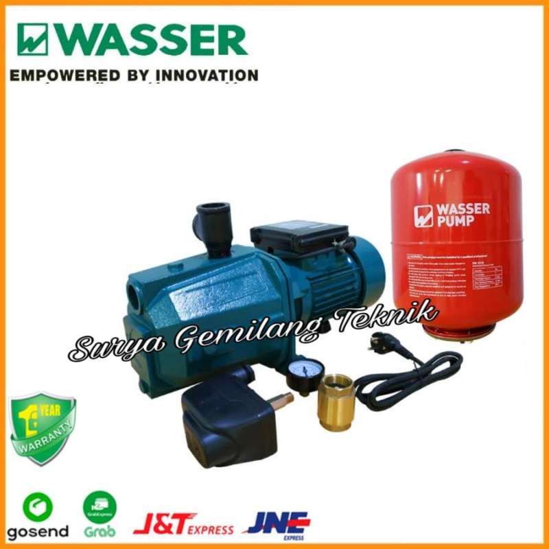Jual Pompa Wasser Pw-251ea Pompa Semi Jet Pump Wasser 25watt Di Seller ...