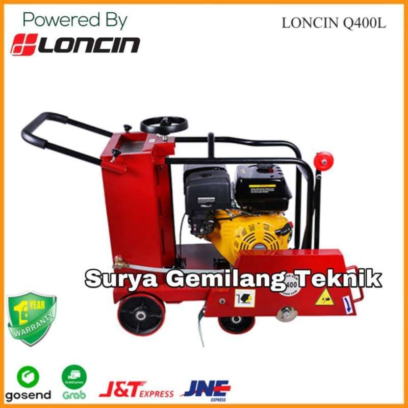 Jual Mesin Potong Aspal / Concrete Cutter Loncin Q400l di Seller Surya ...