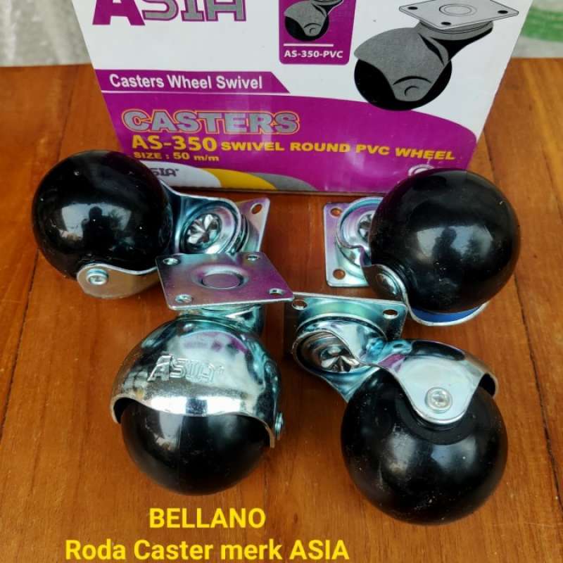Promo Roda Caster atau roda bulat atau roda etalase Diskon 23% di ...