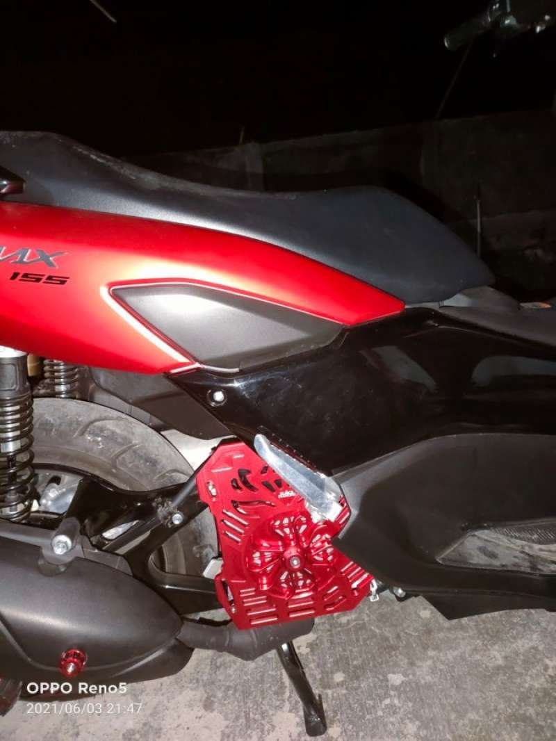 Promo Yamaha Nmax 2020 New Facelift Cover Radiator Nmax 2020 Black ...