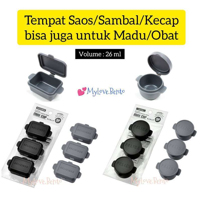 Jual dah Saos dah Saus Sauce Cup Sauce Container Tempat Sambel Kecap ...