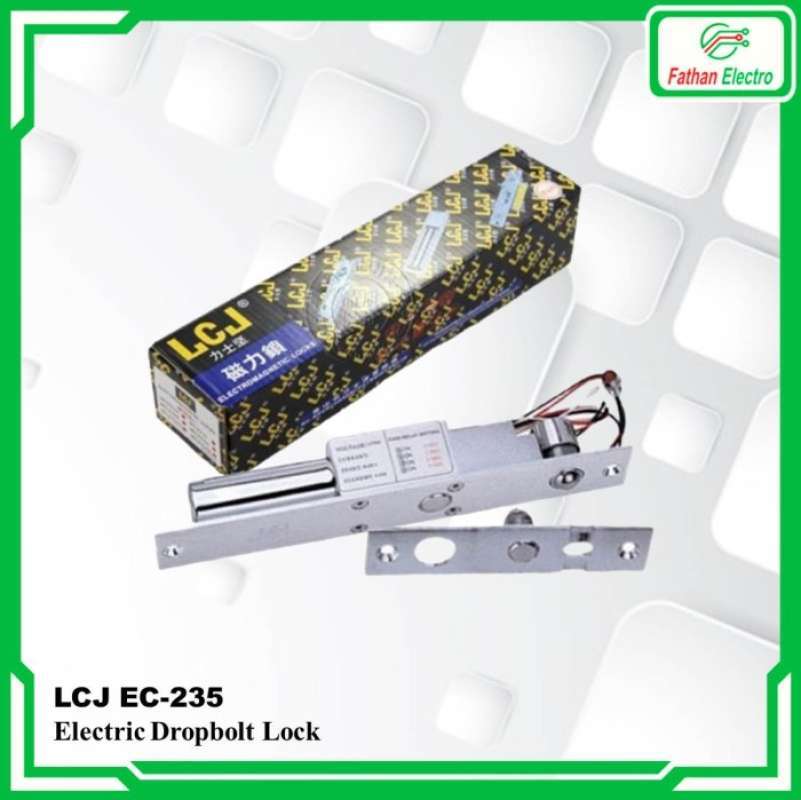 Jual Drop Bolt Lock LCJ EC235 DropBolt Lock Access Control di Seller ...