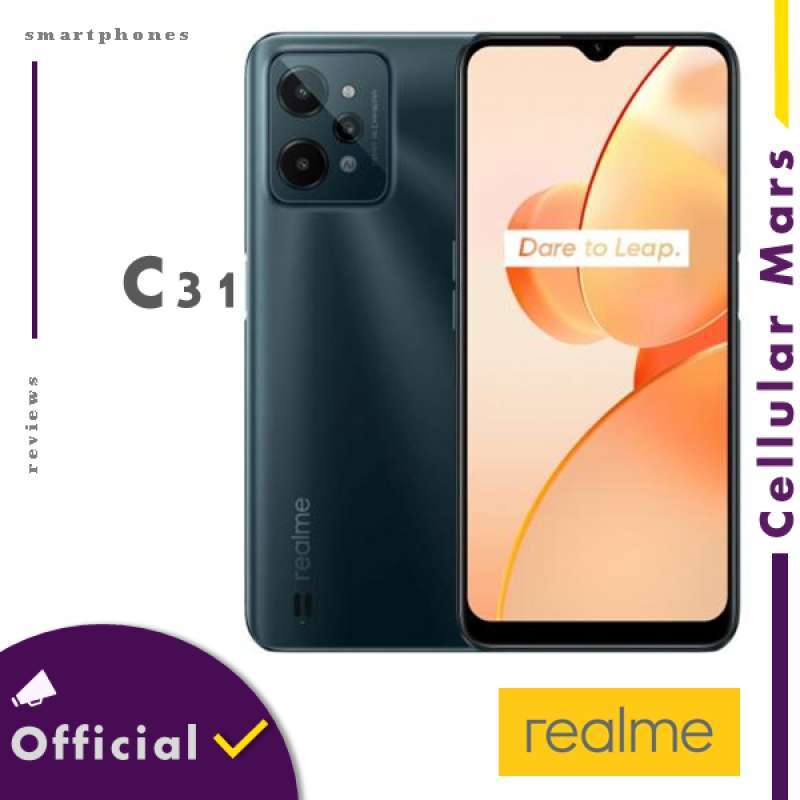 Jual Realme C31 3/32 Garansi Resmi, Brand New InBox di Seller Celluler Mars - ALife - Kab ...
