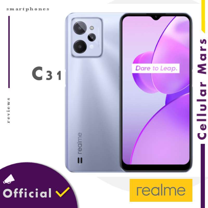 Jual Realme C31 3/32 Garansi Resmi, Brand New InBox di Seller Celluler Mars - ALife - Kab ...