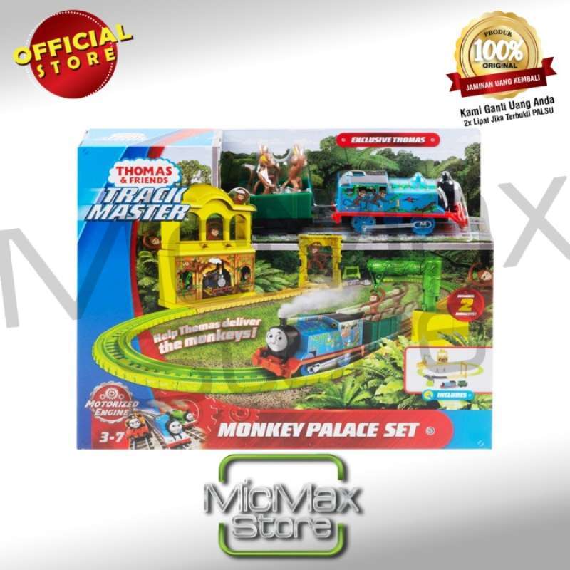 Promo Thomas & Friends TrackMaster Monkey Palace Set FXX65 Diskon 39% ...
