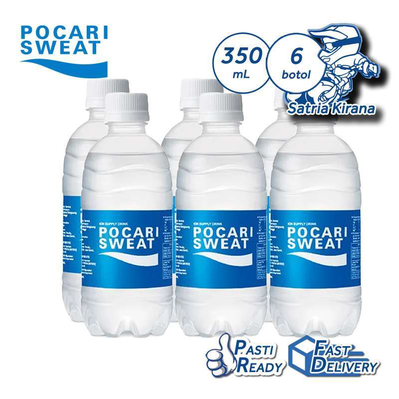 Jual Pocari Sweat [350 mL x 6 Botol] Minuman Isotonik di Seller Satria Kirana FBB - Gudang ...