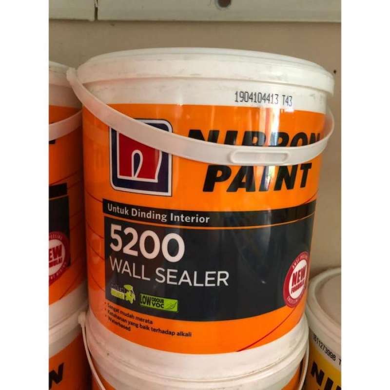 Jual CAT TEMBOK NIPPON PAINT 5200 WALL SEALER 4KG / CAT DASAR DINDING ...