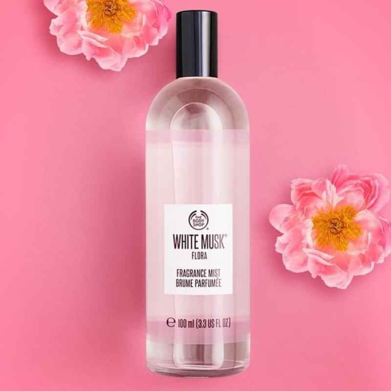 Promo The Body Shop White Musk Flora Fragrance Mist 100ml Diskon 43% Di Seller All In One ...