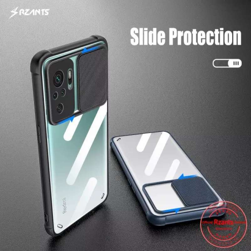 Jual Case Casing Xiaomi Poco M5s RZANTS Camshield Clear - Biru - Biru ...