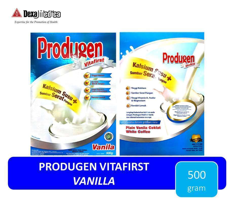 Promo WHS - Produgen Vitafirst - Vanilla [500 gr] Diskon 24% di Seller ...