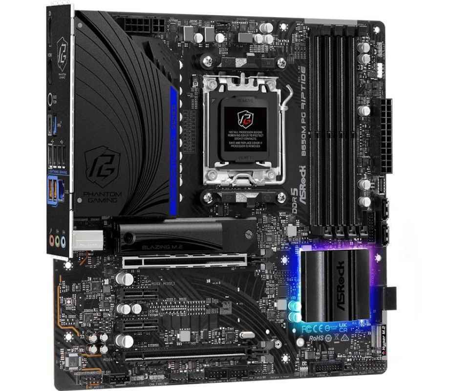 Jual ASRock B650M PG Riptide Motherboard AM5 AMD B650 DDR5 di Seller ...
