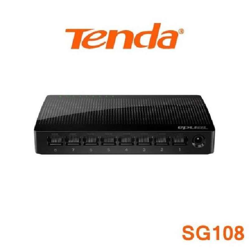 Jual Tenda Sg108 8 Port Gigabit Desktop Switch Hub Di Seller Starcomp ...