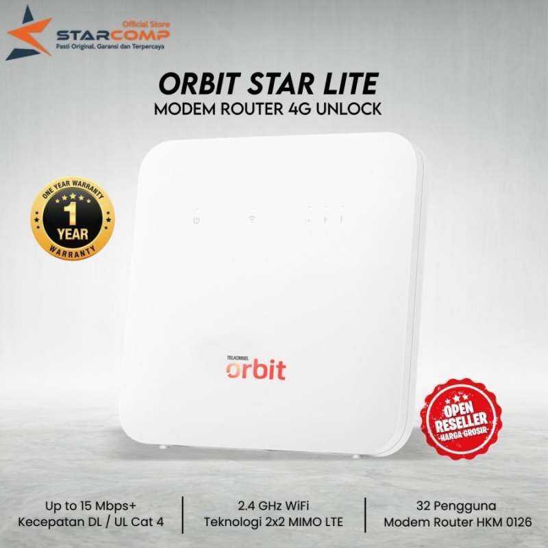 Jual Modem Router Telkomsel Orbit Star Lite Hkm G Unlock Di Seller Starcomp Semarang