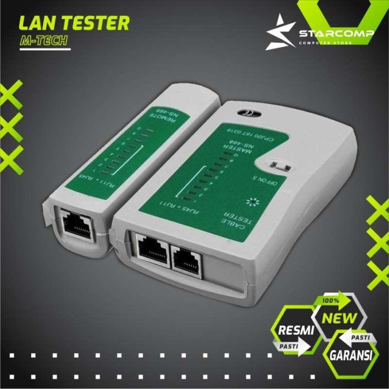 Jual LAN Tester Alat Cek Kabel LAN Jaringan Komputer RJ45 di Seller ...
