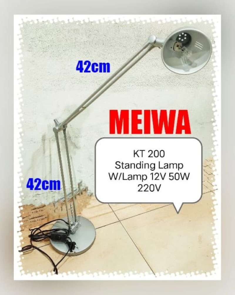 Promo Lampu Halogen Meiwa Kt200 Standing Sorot Belajar Arsitek Kerja ...