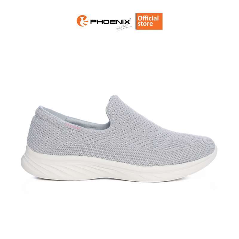 Promo Phoenix Freda Sepatu Slip On Wanita - L.grey Diskon 2% Di Seller ...