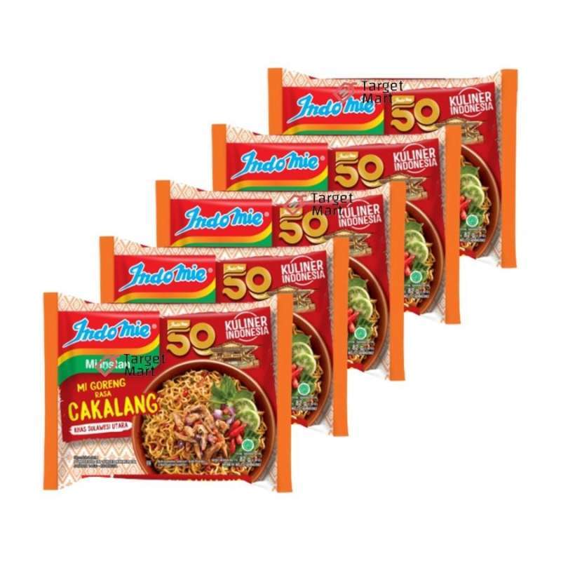 Jual 5PCS Indomie Kuliner Cakalang Goreng Khas Sulawesi Utara di Seller ...