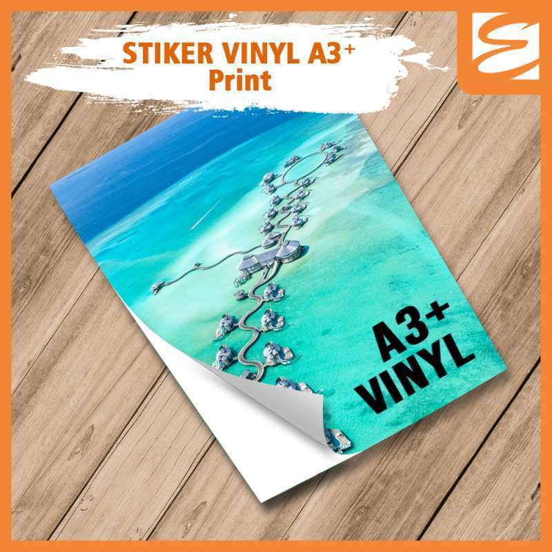 Jual CETAK STIKER TRANSPARAN / VINYL / CROMO A3+ CUSTOM PRINT STICKER ...