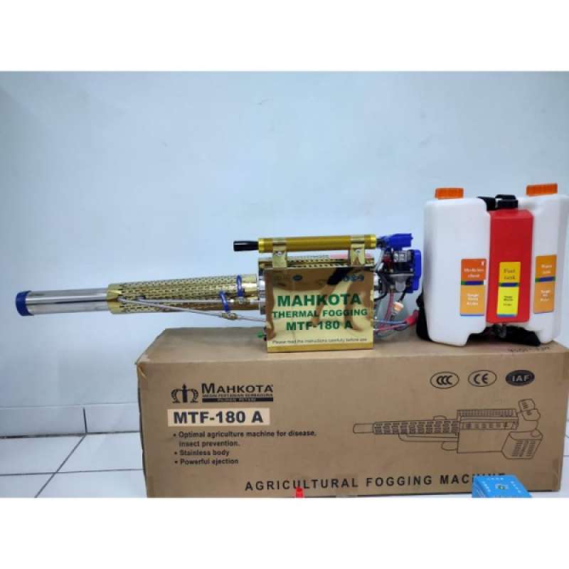 Promo Mesin Fogging Nyamuk Mahkota Mtf 180 A Alat Semprot Nyamuk Fogger ...