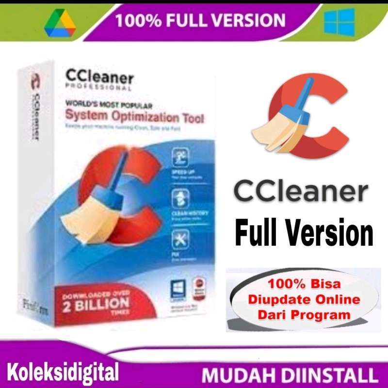 Promo Ccleaner Pro Full Version Lifetime Windows Bergaransi Diskon 50% ...