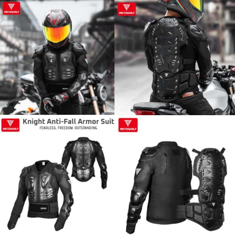 Promo Rompi Body Protector Motor Motowolf Rompi Touring Motor Cross ...