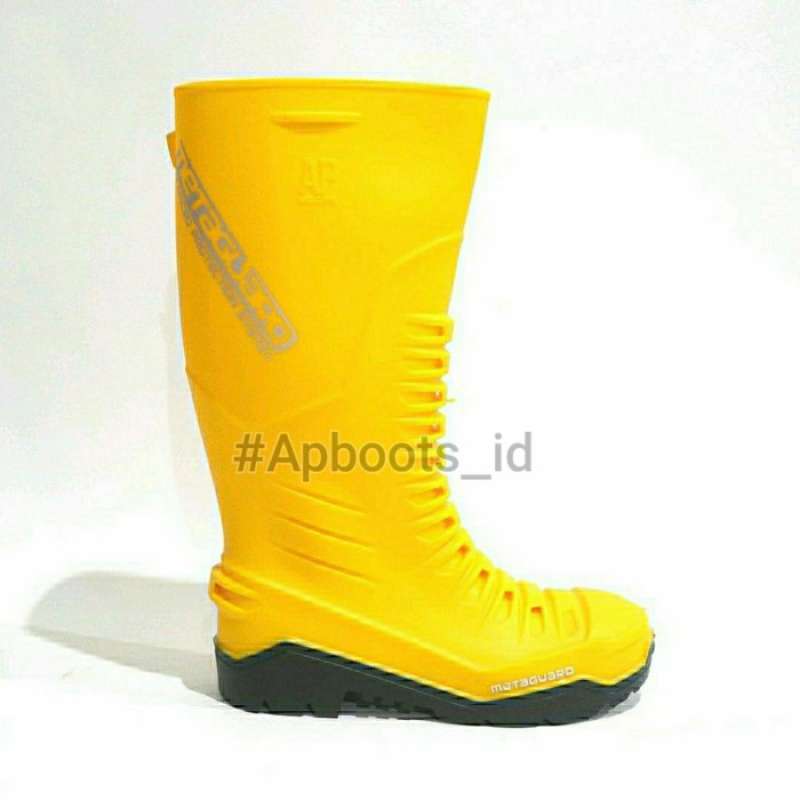 Jual AP BOOTS SAFETY METAGUARD KUNING 100% ORI - Sepatu boot safety ...