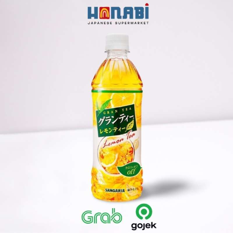 Jual Sangaria Lemon Gran Tea Drink 500Ml Made In Japan di Seller HanabiMarket - Kota Jakarta ...