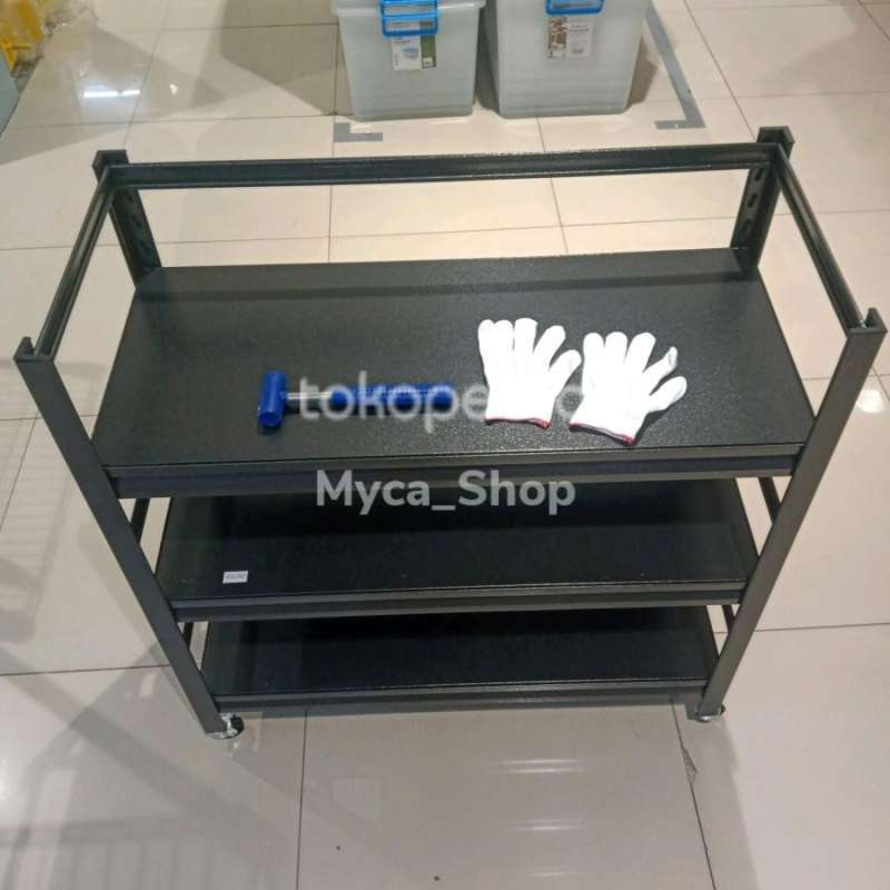 Jual Rak Besi Serbaguna Dengan Roda Di Seller Myca Shop - Sadu, Kab ...